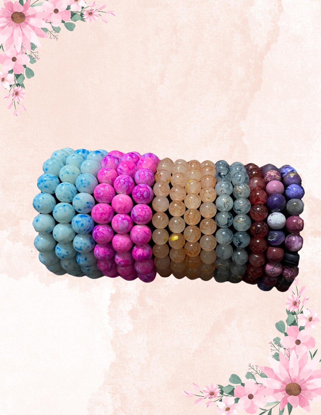 Marble Bracelets - Etsy