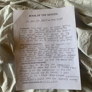 Book of the Month - Book Study Worksheet - A Digital Worksheet to Help ...