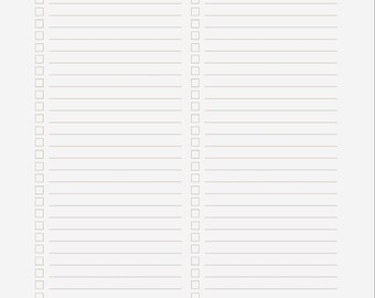 Quick & Easy to Do List List Out All the Things That You Need to Get ...