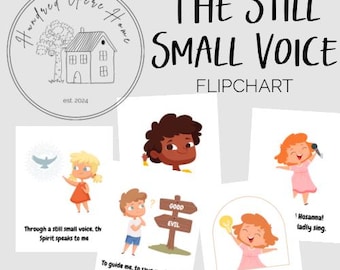 The Still Small Voice Flip Chart & Visual Aids Singing Time Come Follow ...