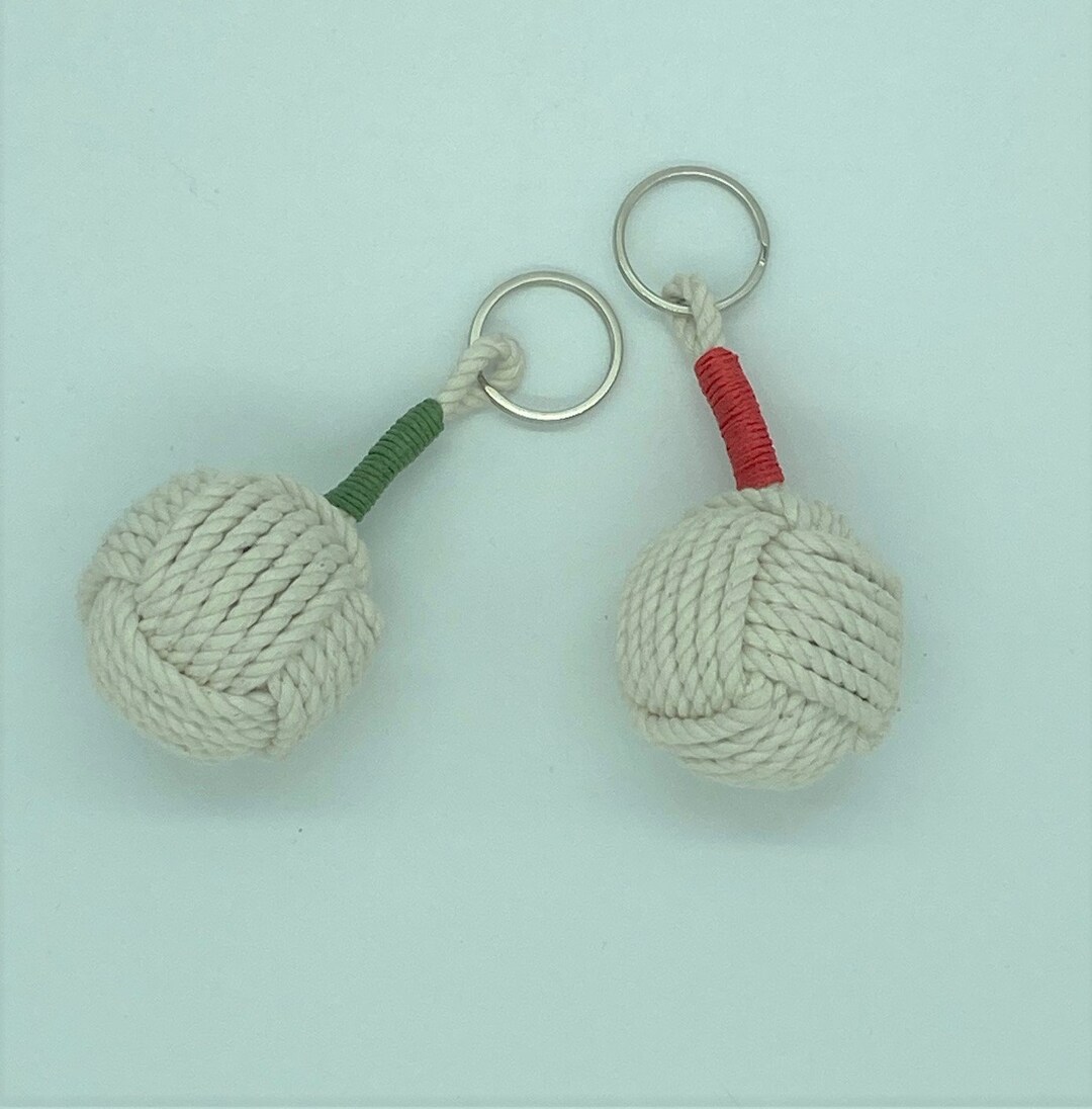 Port & Starboard Floating Monkey Fist Key Chains - Etsy