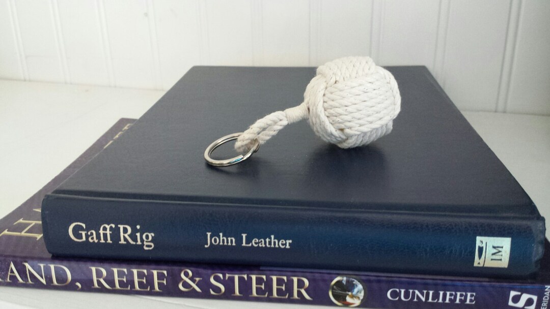 Floating Monkey Fist Key Chain - Etsy