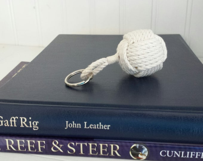 Floating Monkey Fist Key Chain - Etsy