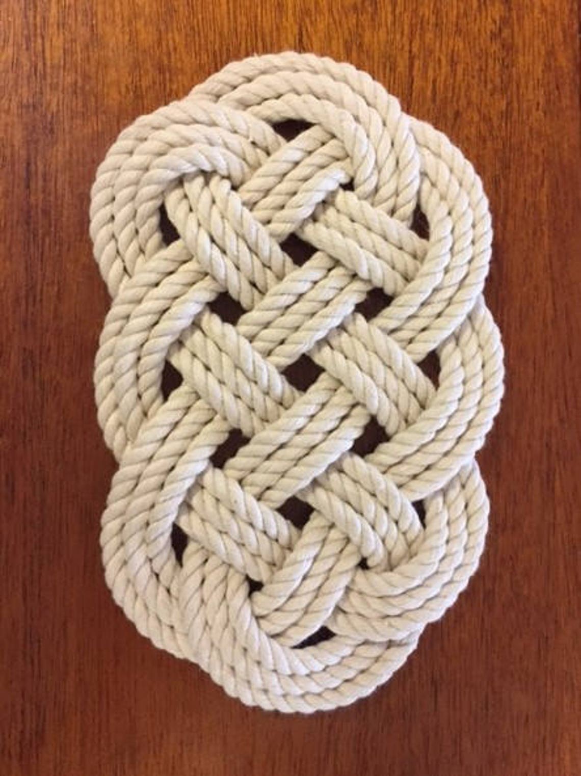 Ocean Plait Trivet Small - Etsy
