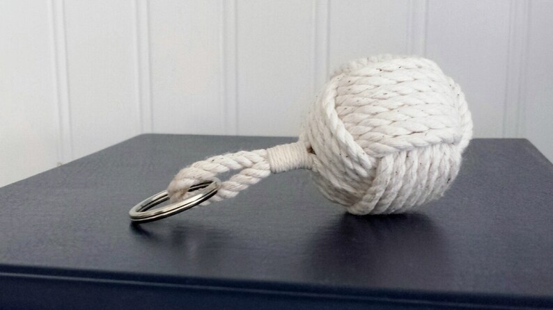 Floating Monkey Fist Key Chain - Etsy