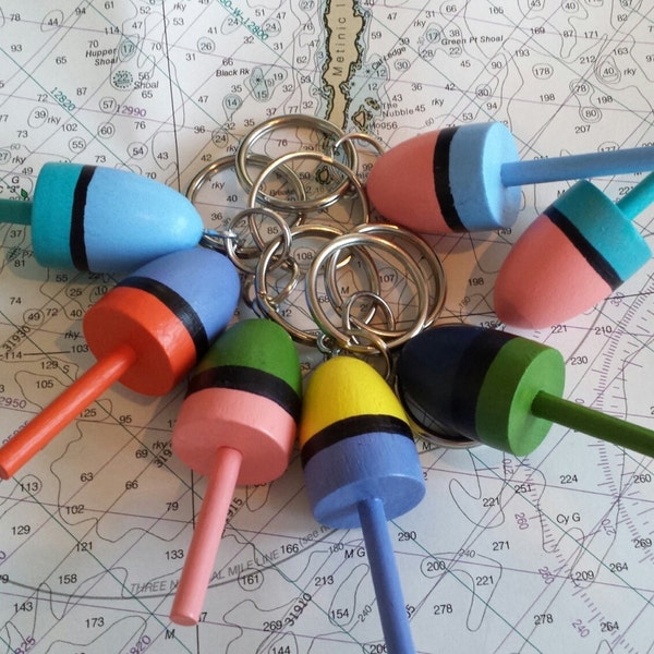 Buoy Keychain - Etsy