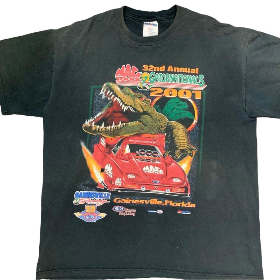Vintage Mac Tools 2001 T-shirt 32nd Annual Gatornationals Florida Drag ...