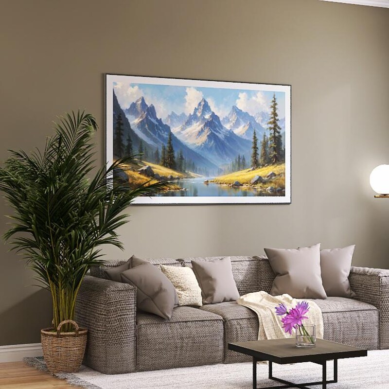 Serene Landscape - Etsy