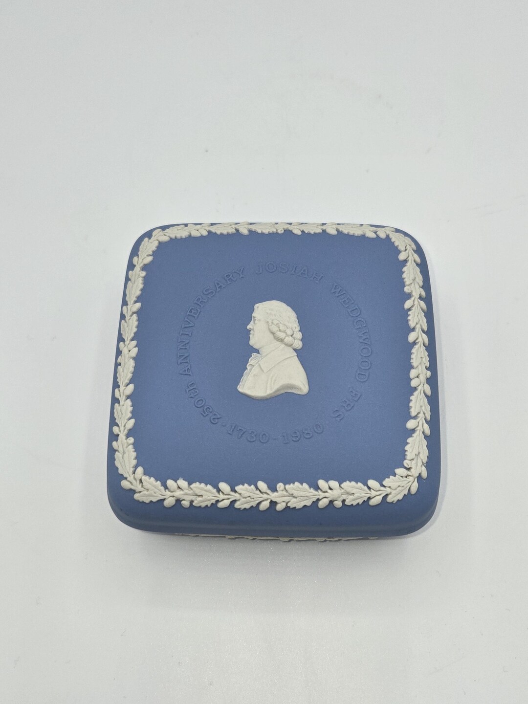 Wedgwood Blue Jasperware Box 250th Anniversary Josiah Wedgwood - Etsy