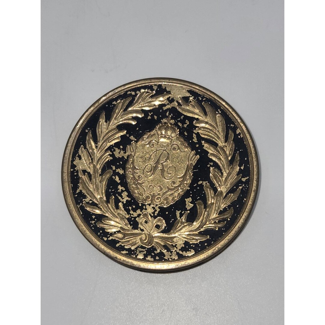 Revlon Vintage R Crest Love-pat Creamy Ivory Compact - Etsy