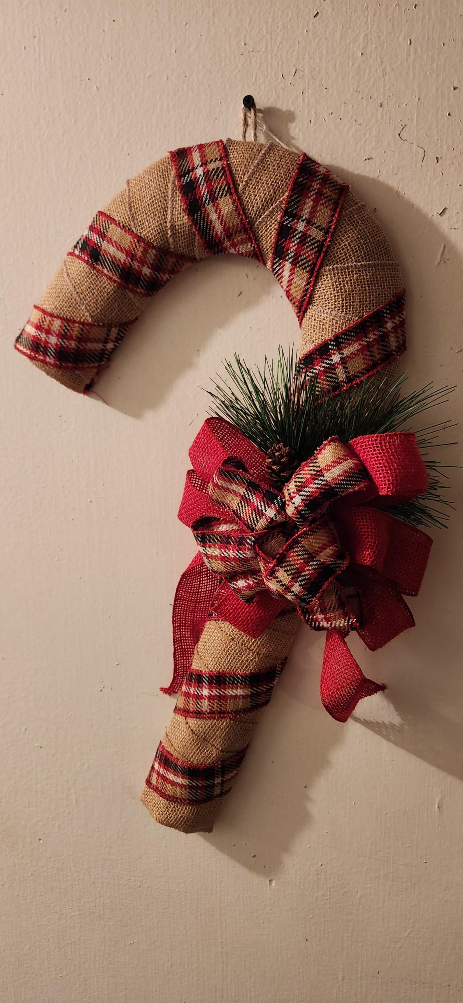 Candy Cane Wall Decor - Etsy