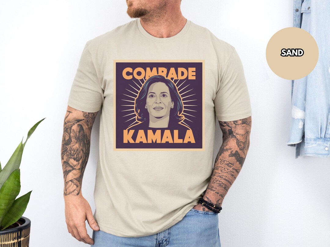 Comrade Kamala Harris T-shirt, 2024 Presidential Election Gift ...