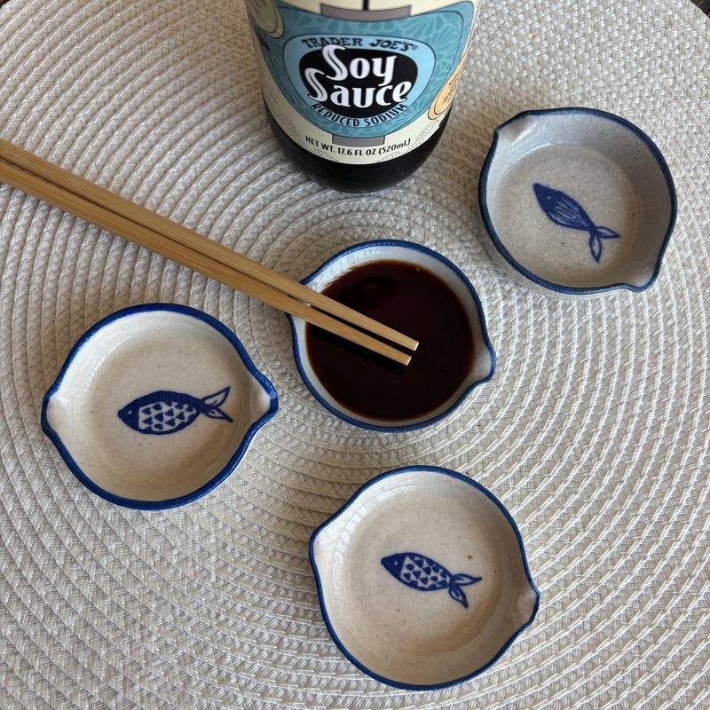 Soy Sauce Dish - Etsy