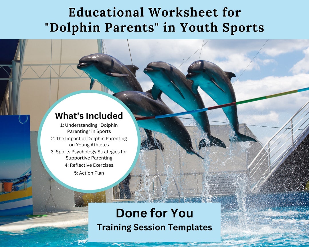 Dolphin Parents Parent Sports Worksheet, Youth Sports Worksheet, Child ...