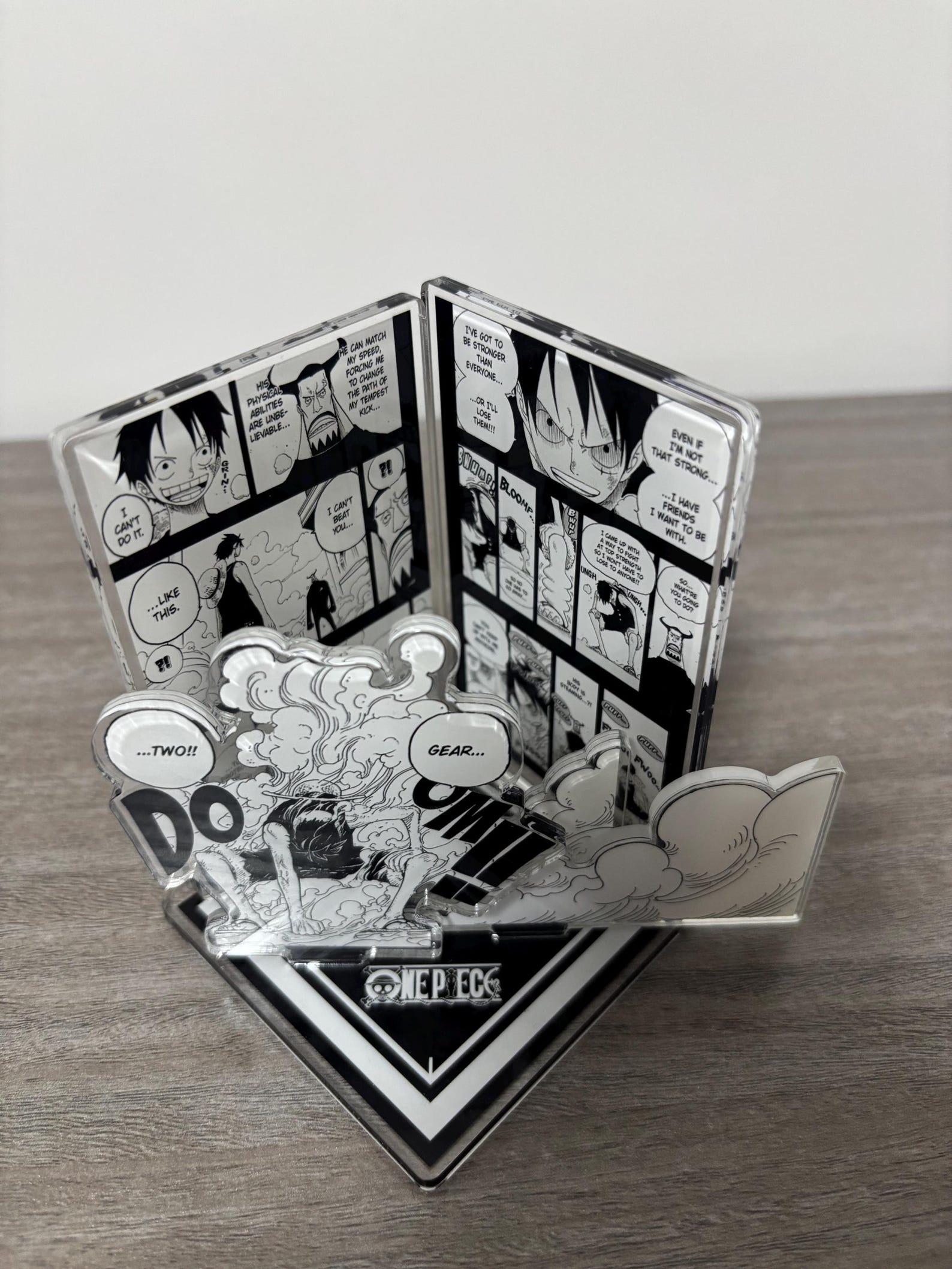 Anime Acrylic Standee: Luffy Gear 2 Inspired Actylic Stand, Otaku Gift ...