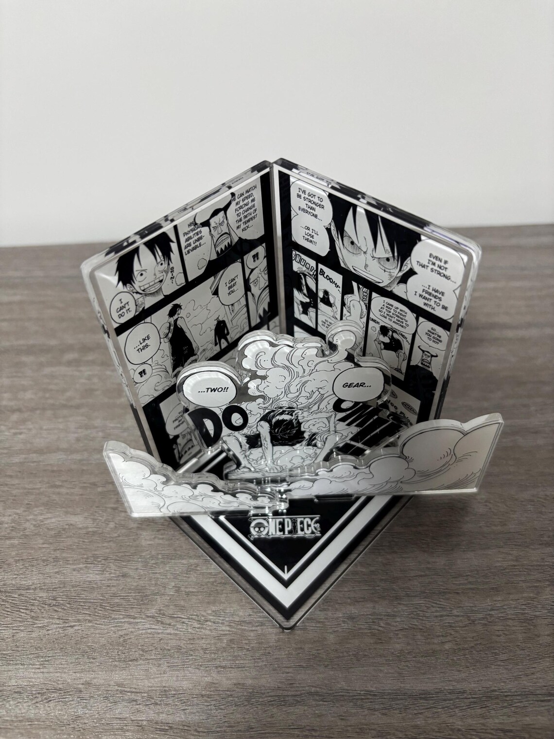Anime Acrylic Standee: Luffy Gear 2 Inspired Actylic Stand, Otaku Gift ...