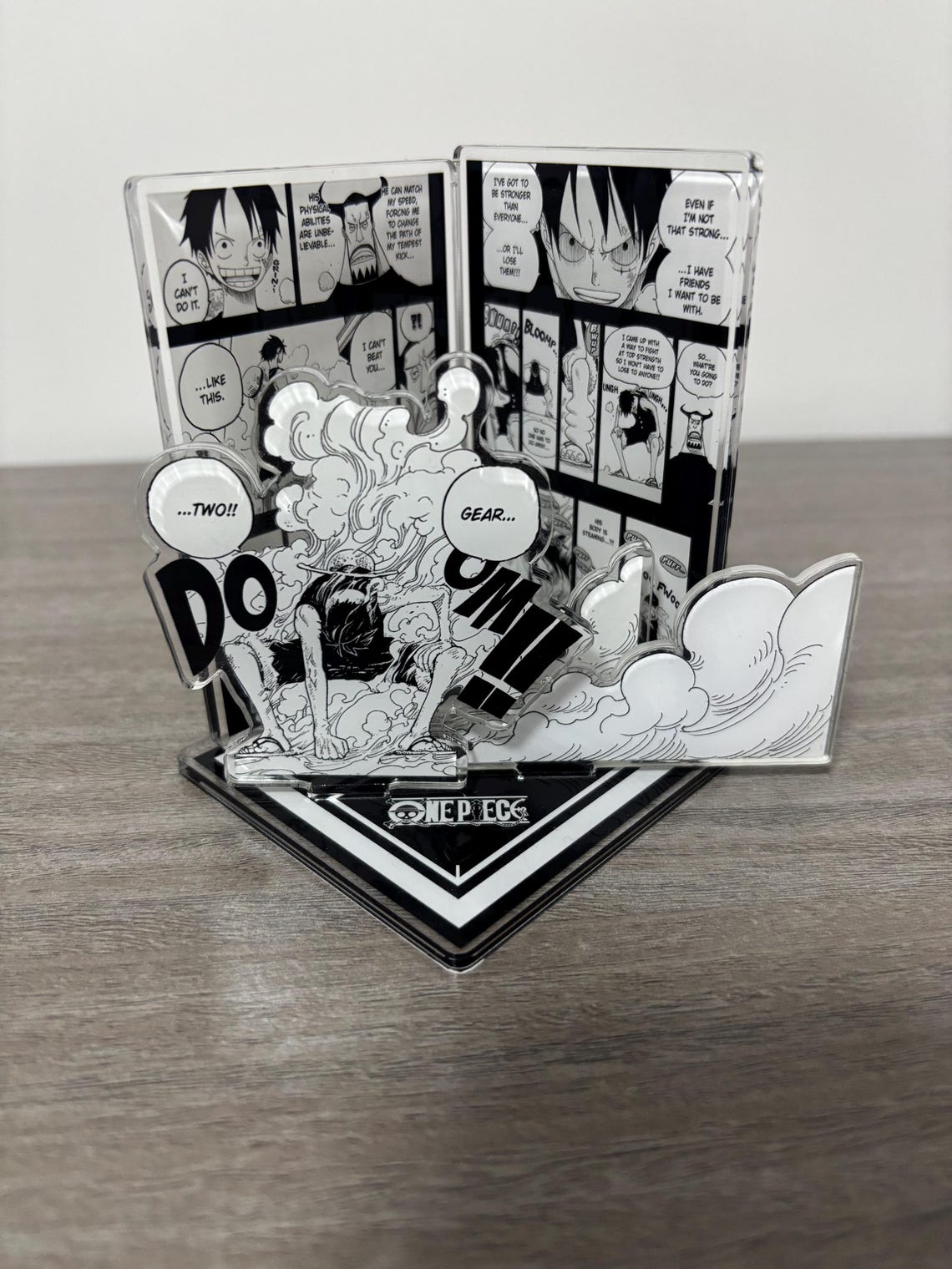 Anime Acrylic Standee: Luffy Gear 2 Inspired Actylic Stand, Otaku Gift ...