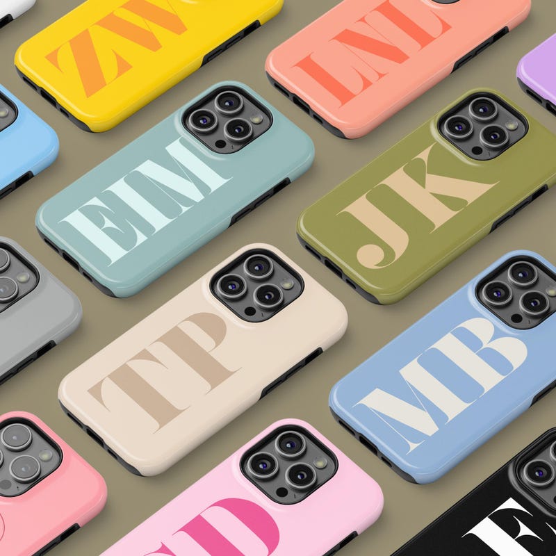 Monogram Phone Case - Etsy