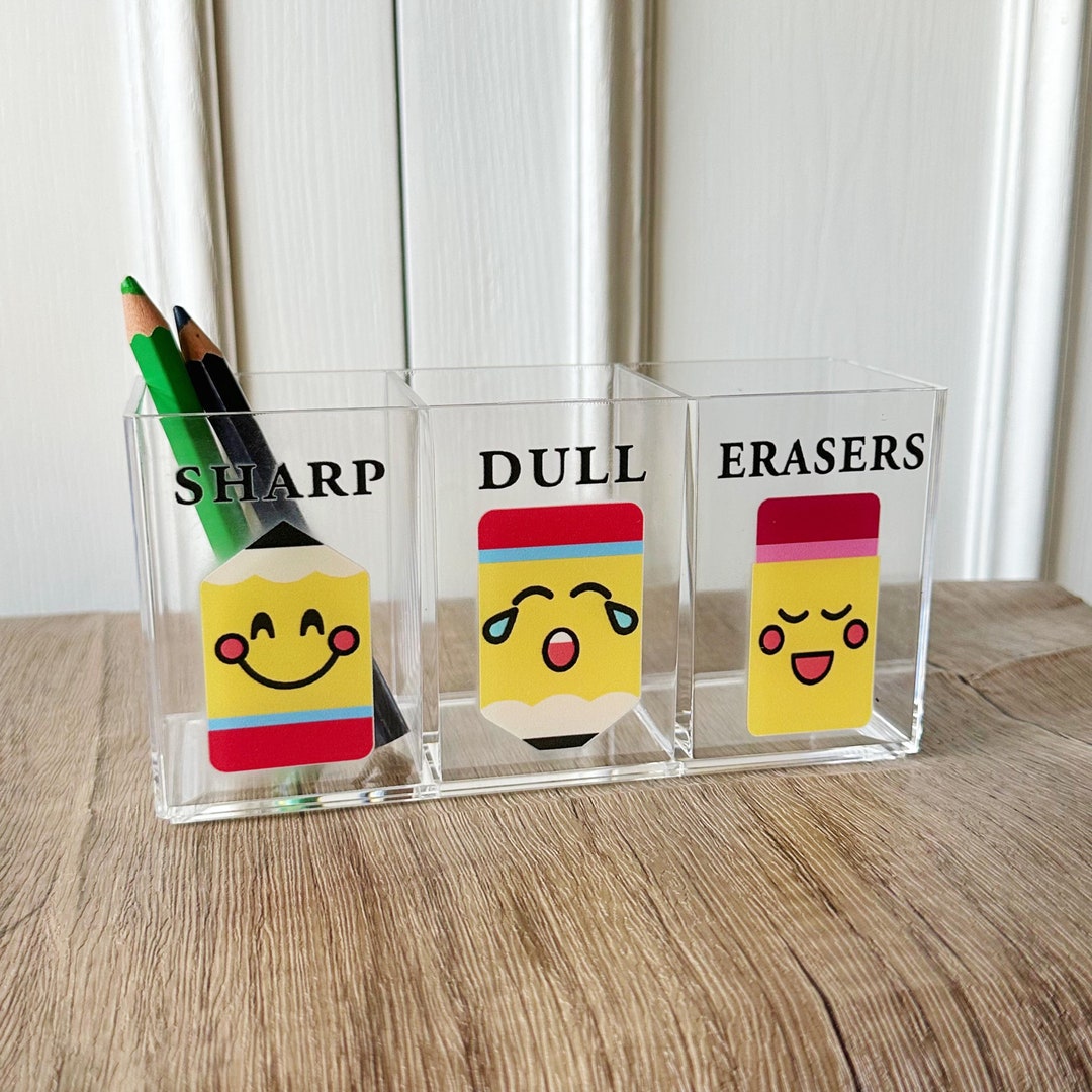 New Sharp&dull Pencil Holder for Primary Schoolcollection Pencil ...
