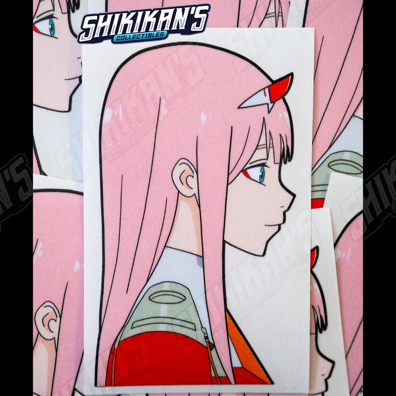Zero Two Stickers - Etsy
