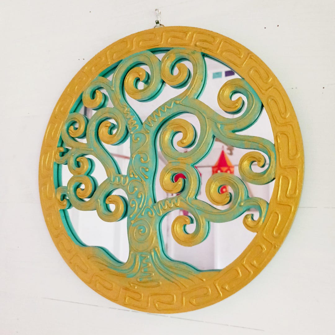 Tree of Life Mirror - Etsy