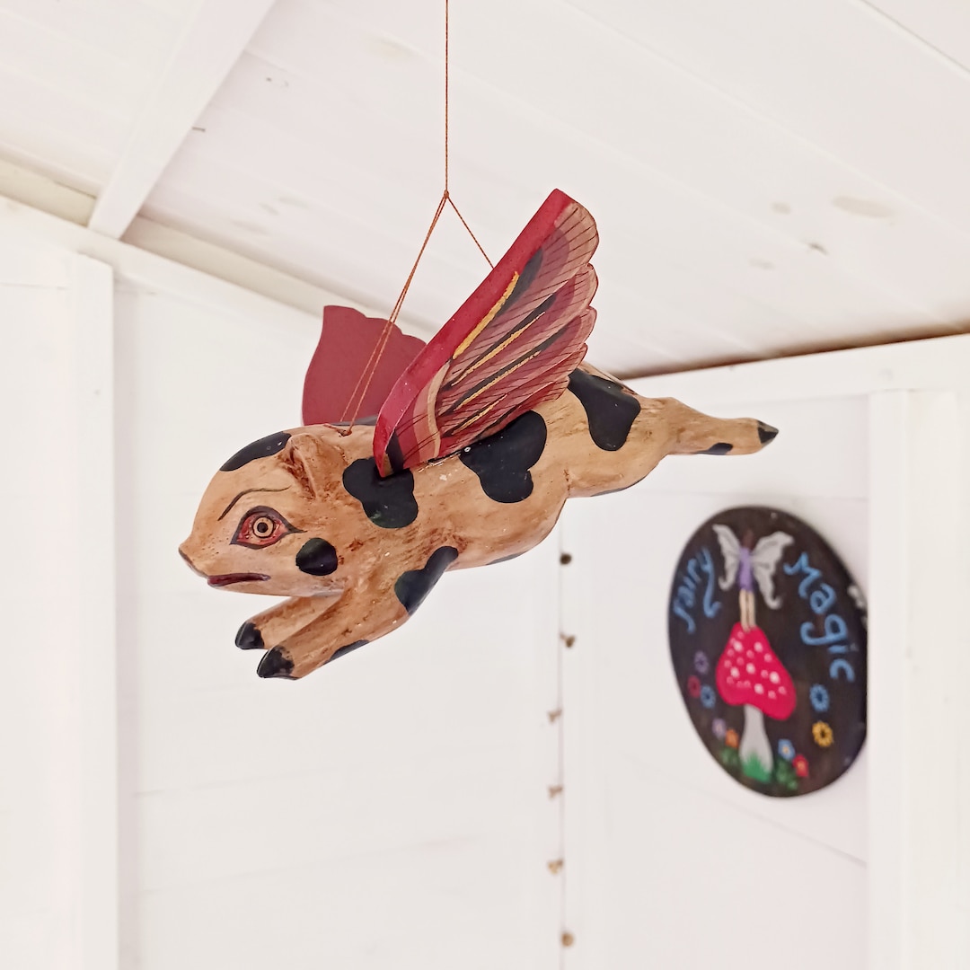 Flying Pig Mobile - Etsy