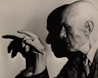 Aleister Crowley Fully Restored Antique Photograph Thelema Mysticism ...