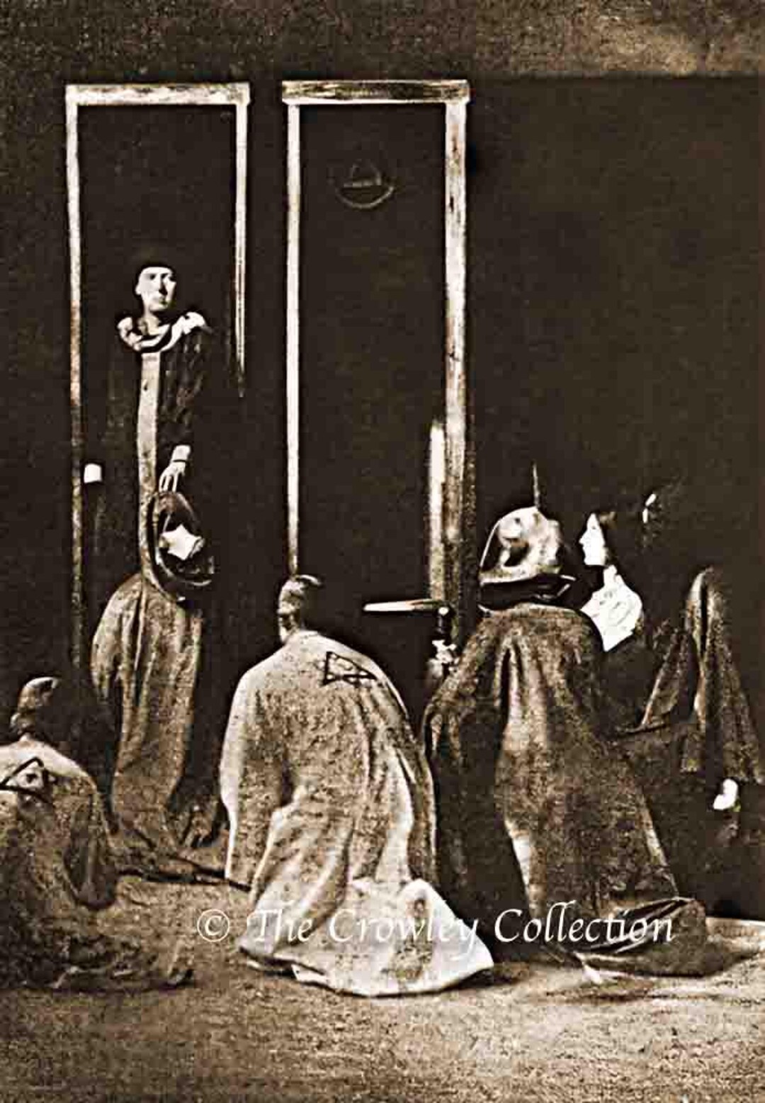 Aleister Crowley Rites of Eleusis Restored Antique Photograph Thelema ...