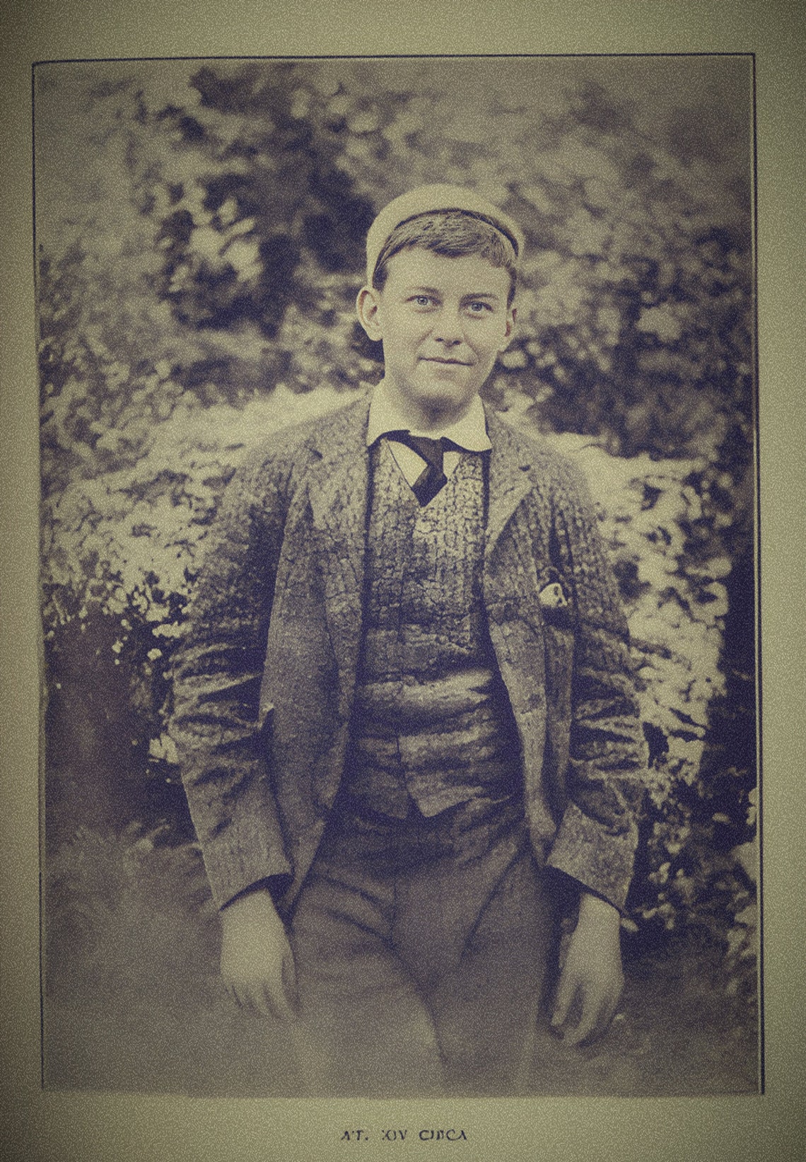 Aleister Crowley as a Boy Vintage Photograph Thelema Mysticism Occult ...