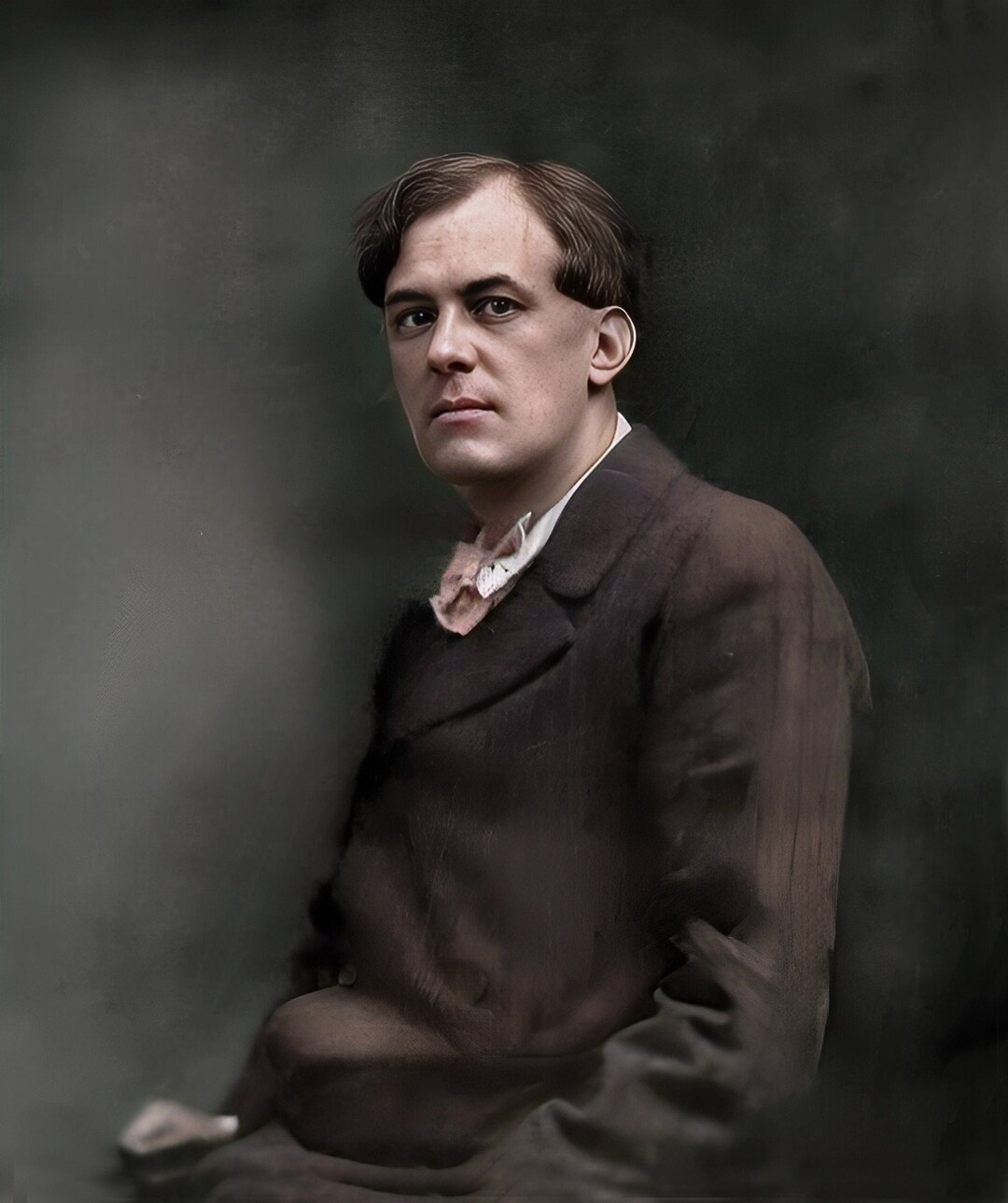 Aleister Crowley Antique Coloured Portrait | Thelema | Mysticism ...