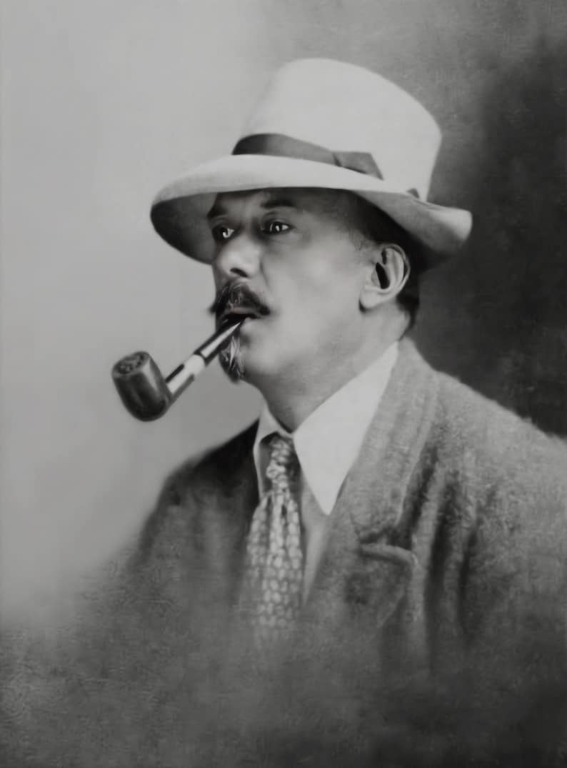 Rare Fully Restored Aleister Crowley Vintage Photograph Thelema ...