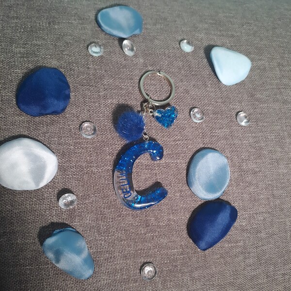 Resin Key Ring - Etsy