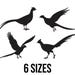 Bundle of Pheasant Embroidery Design - Pheasant Silhouette Embroidery ...
