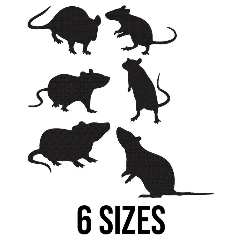 Rat Embroidery - Etsy