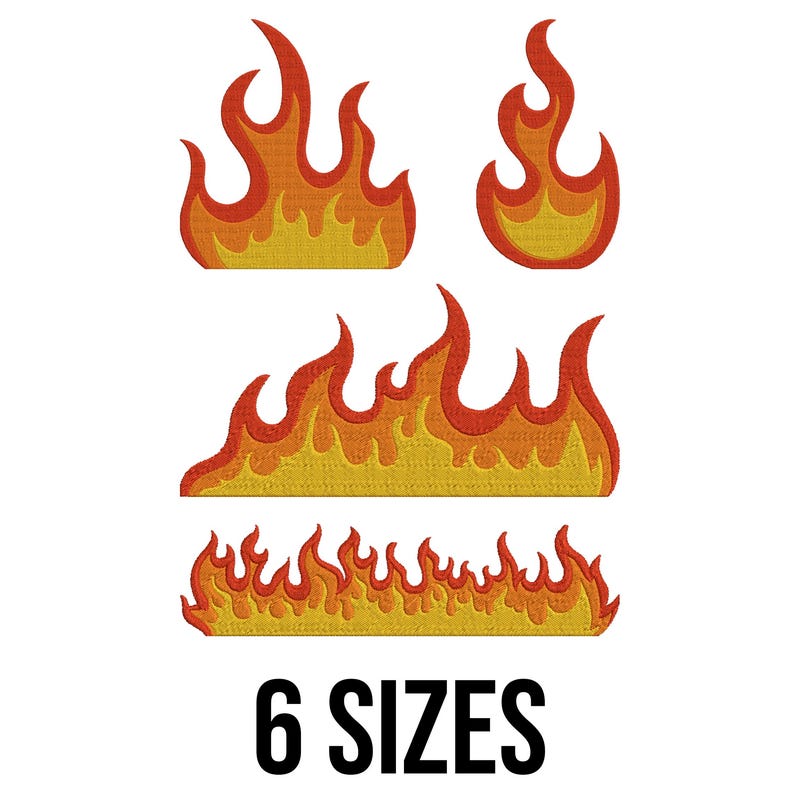 Flame Pattern - Etsy