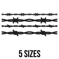 Barbed Wire Patch Border - Etsy