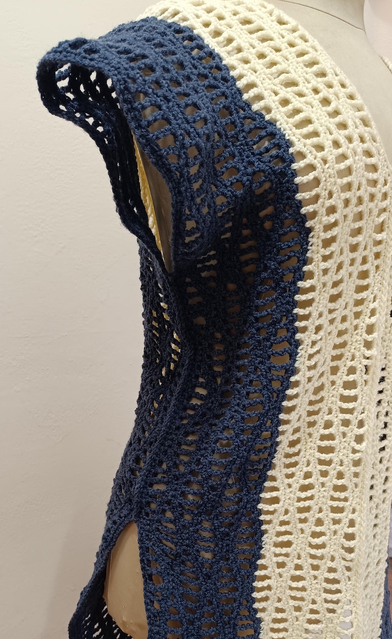 Crochet Pattern PDF - Wave Cover-up Tutorial - Etsy