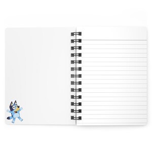 Bluey Unofficial, Spiral Bound Journal - Etsy