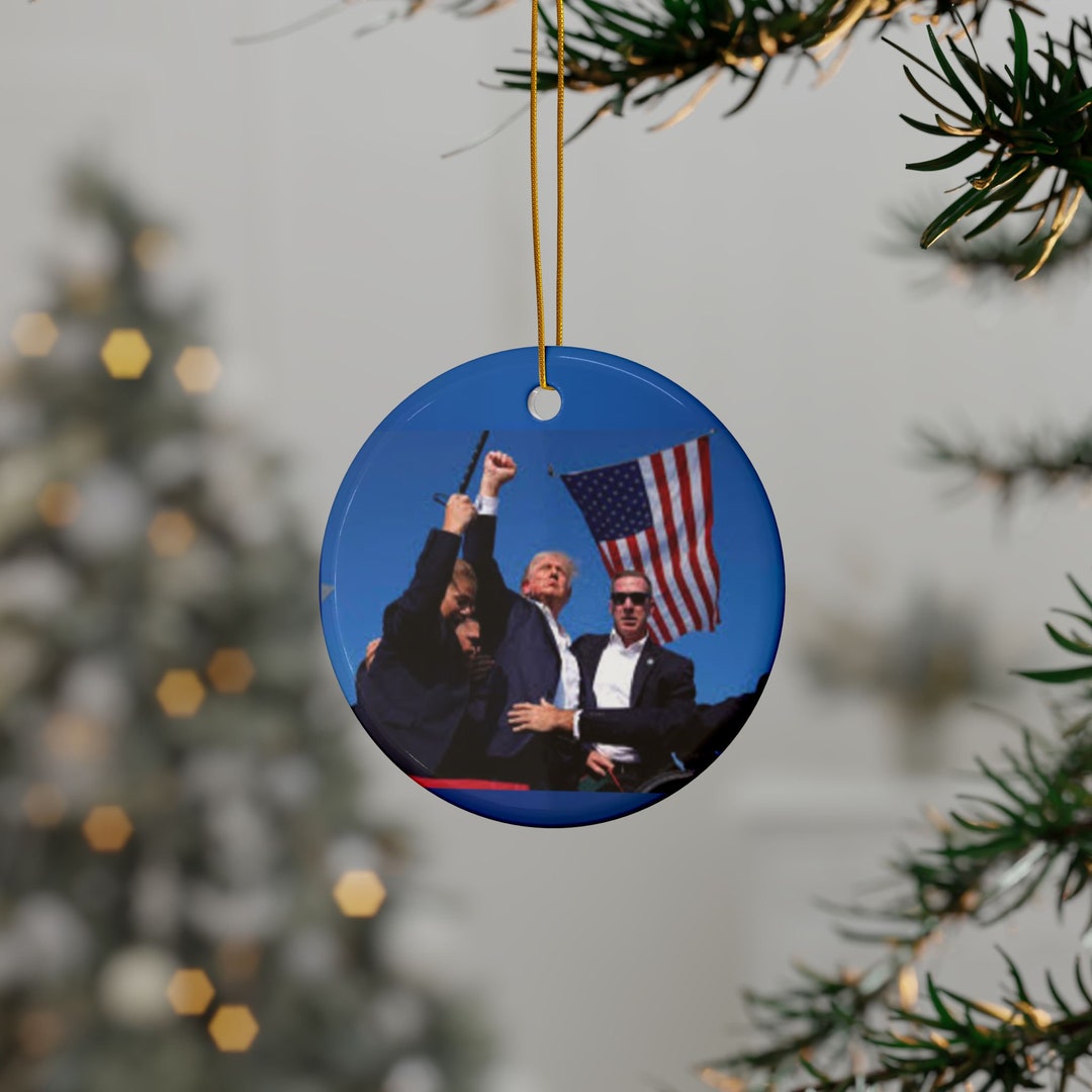 Trump 2024, Ceramic Ornaments, 2-side Print, 1pc, 3pcs, 5pcs, 10pcs - Etsy