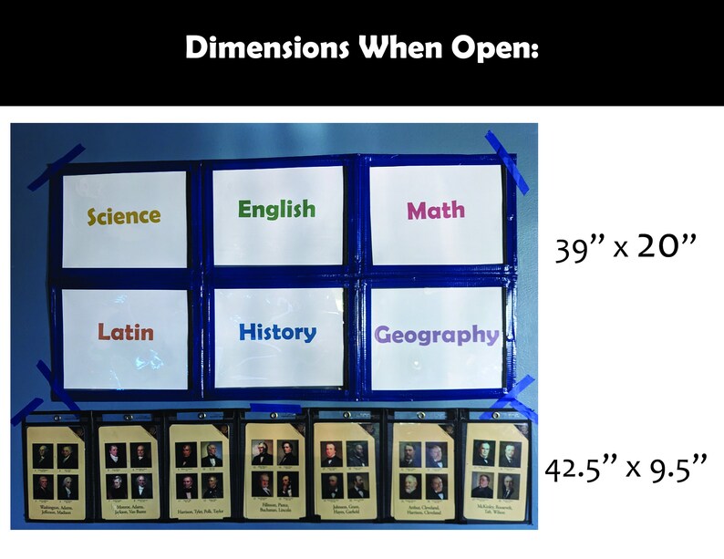 Foundations - Classical Conversations FOLD-UP Tutor Board - Etsy