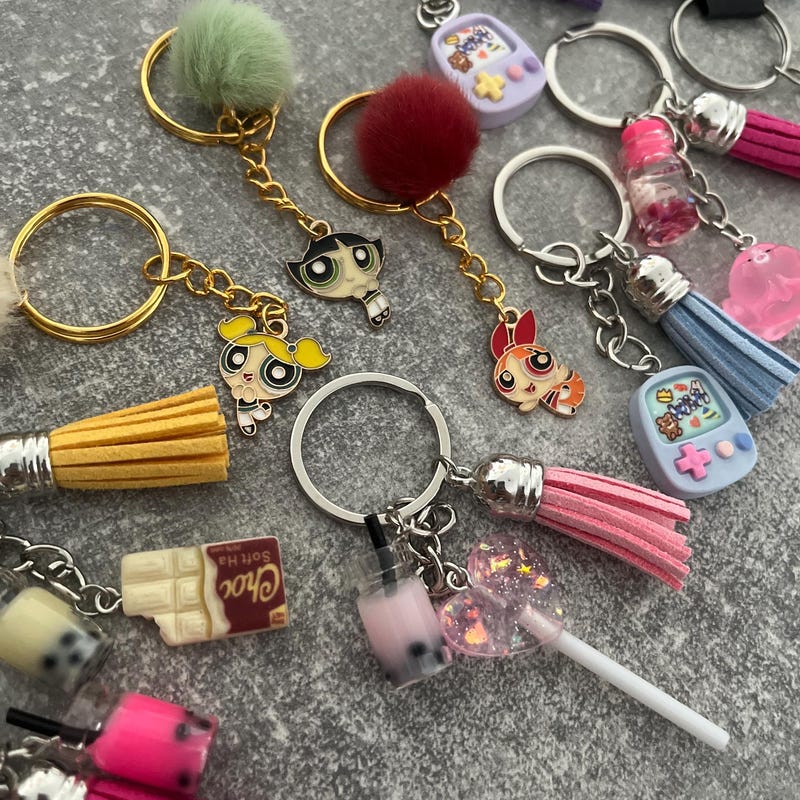 Keychain for Girls - Etsy