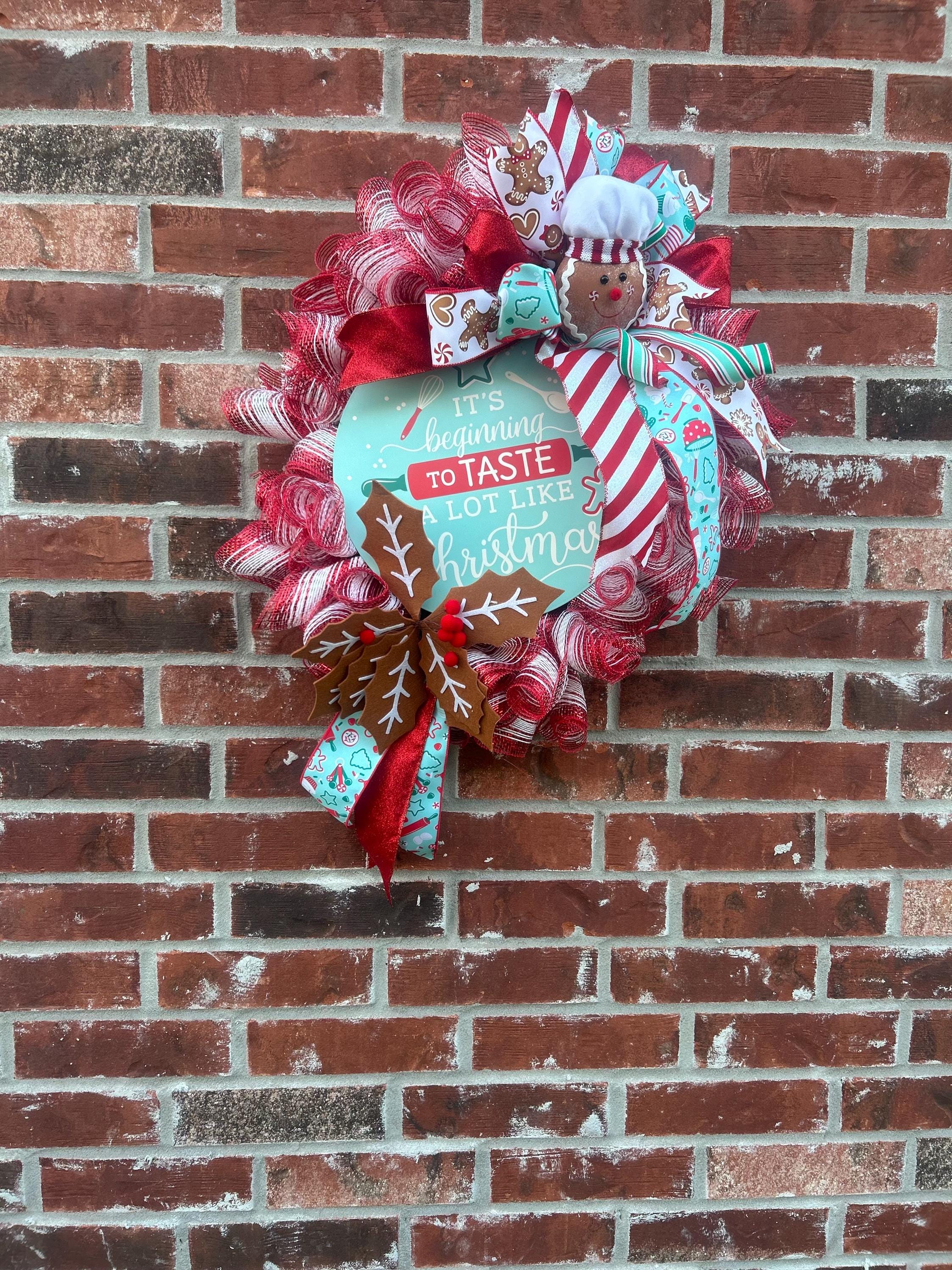 Gingerbread, Taste Like Christmas Wreath. - Etsy