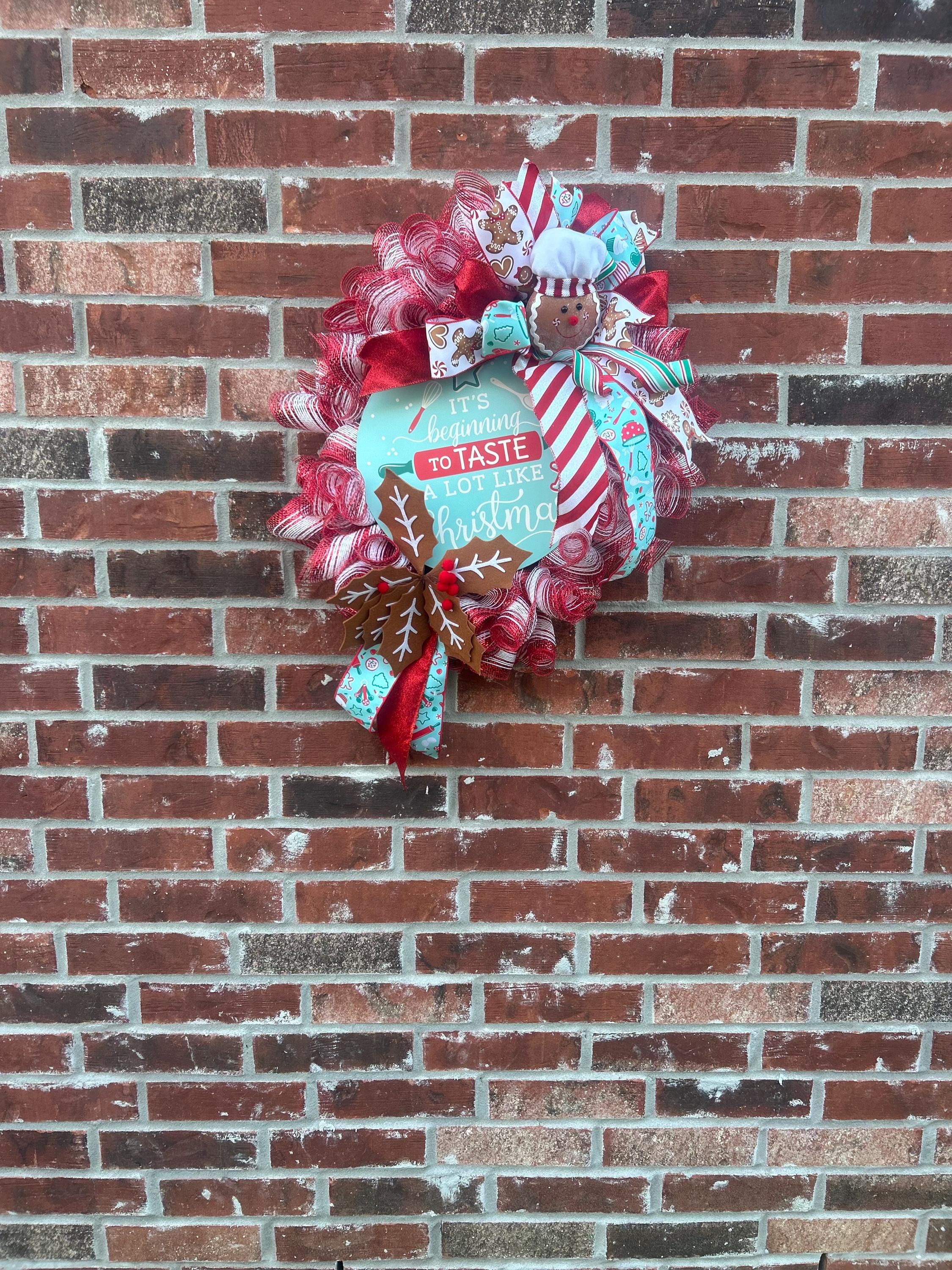 Gingerbread, Taste Like Christmas Wreath. - Etsy