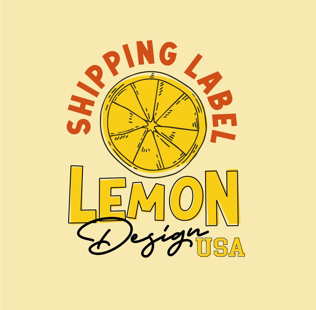 Shipping Label - Etsy