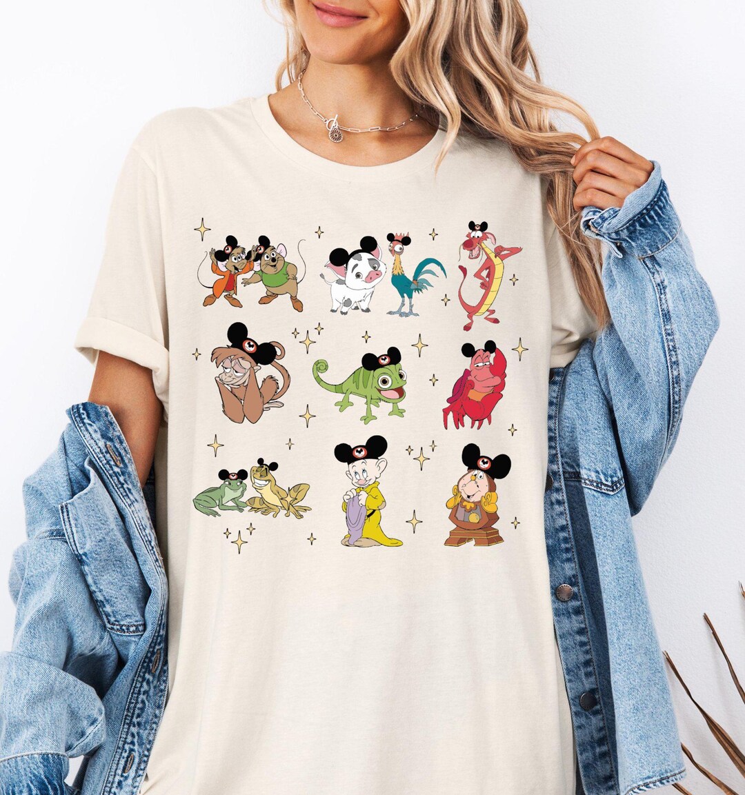 Princess Sidekick Characters Shirt, Disneyland Magic Kingdom Vacation ...