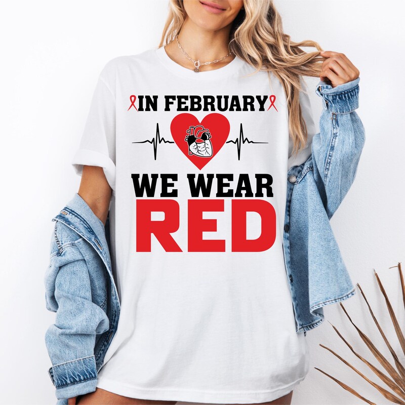 We Wear Red - Etsy