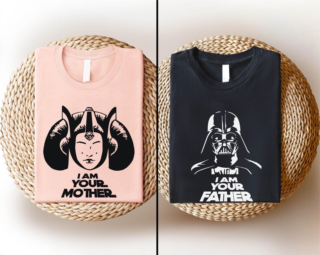 Star Wars Anakin and Padme Shirt, Darth Vader Tee, I Am Your Father T ...