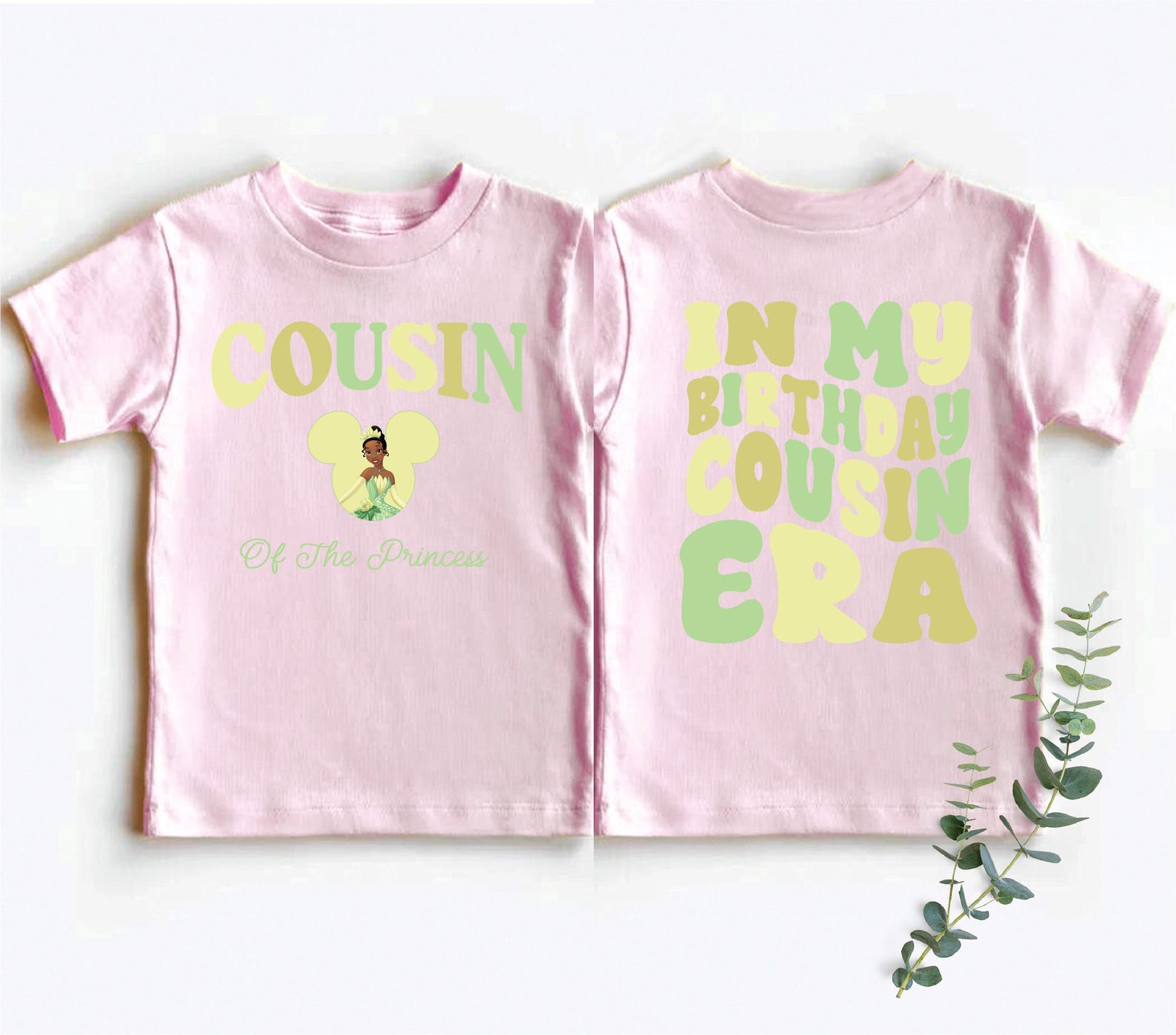 Disney Tiana Birthday Girl Shirt, Custom Tiana Birthday Party Tee ...