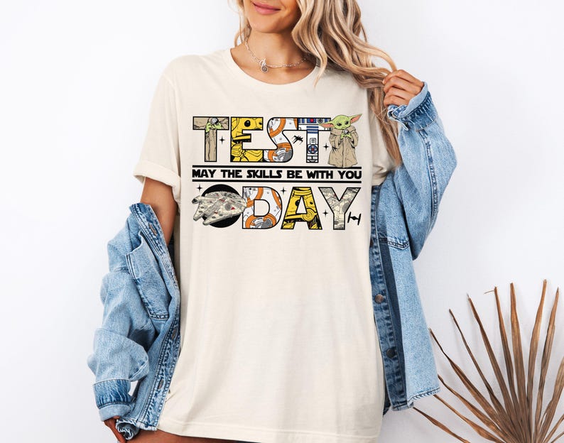 Star Wars Test Day Shirt, Galaxy Character Exam Day Shirt, May the ...