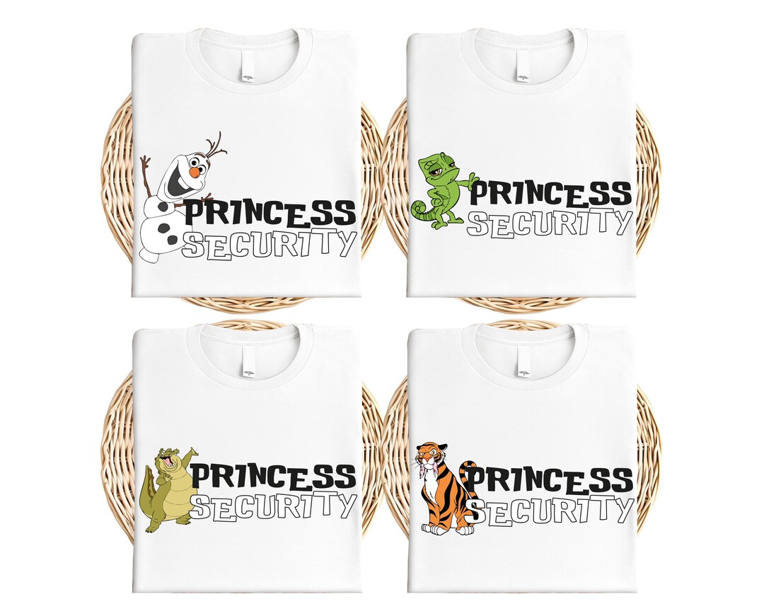 Disney Princess Security Shirt, Olaf and Friends Princess Security ...